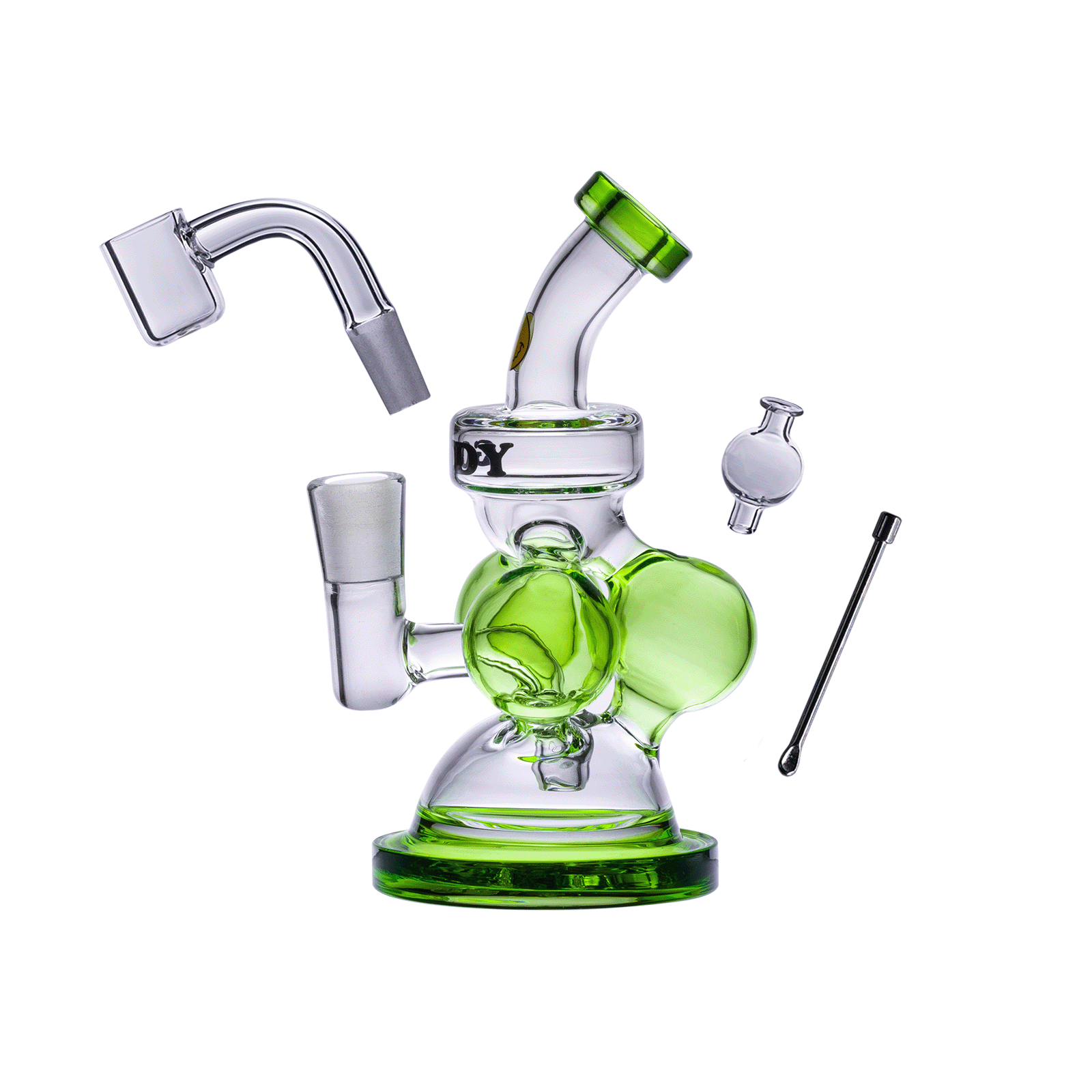 Goody Glass - Atom Mini Dab Rig 4-Piece Kit – HEMPER
