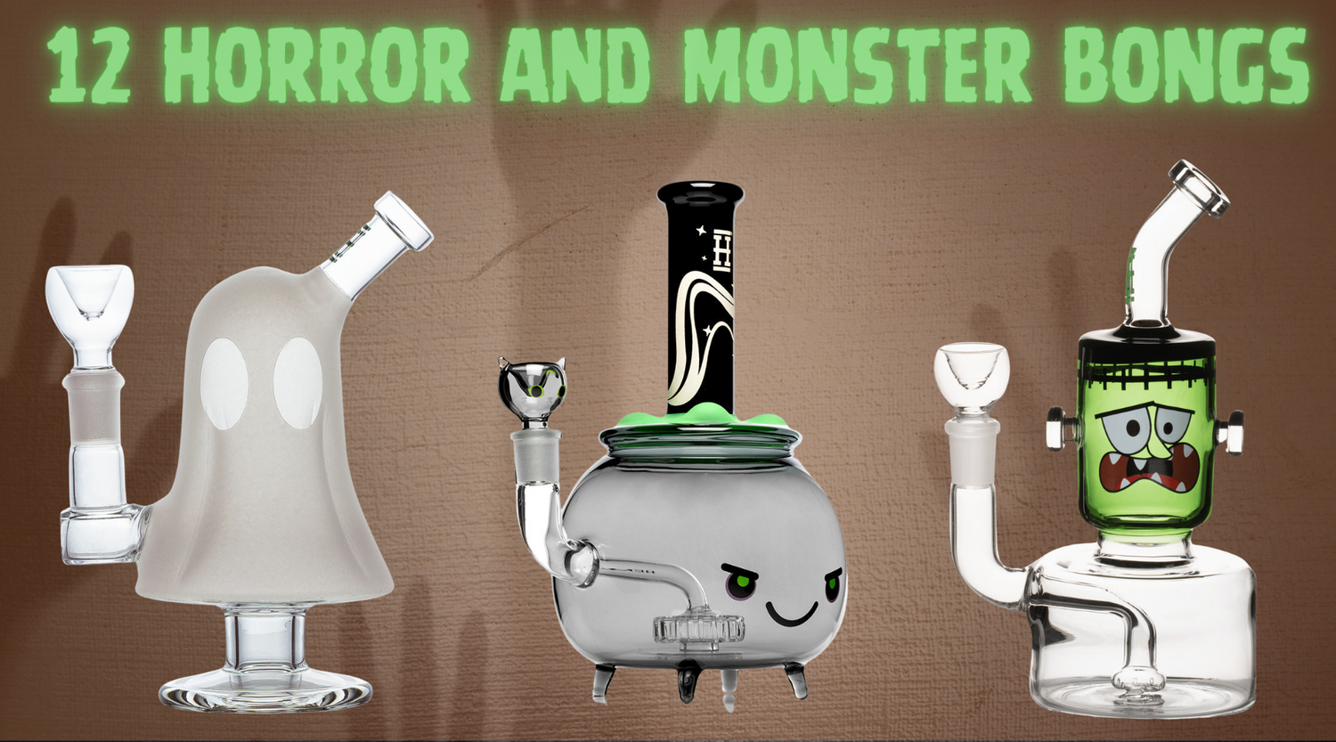 Horror Haven: Unearthing 12 Monster Bongs Every Fan Should Own – HEMPER