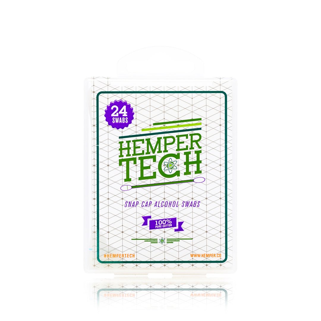 HEMPER Tech Snapcap Alcohol Swabs