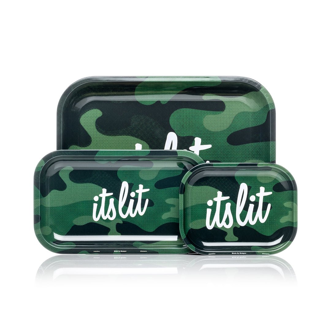 It's Lit! Camouflage Rolling Tray – HEMPER
