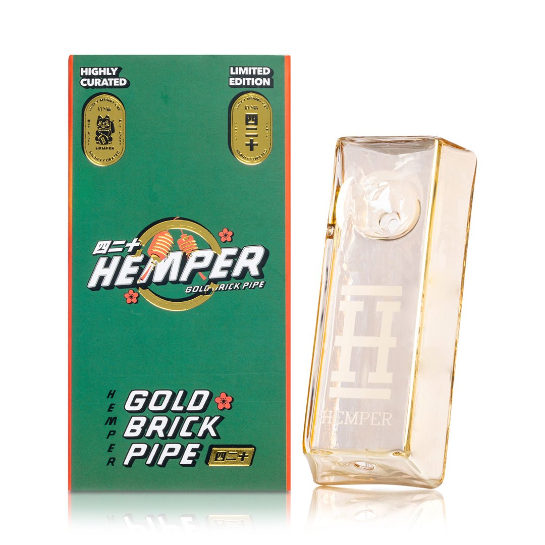 Gold Brick Hand Pipe – HEMPER