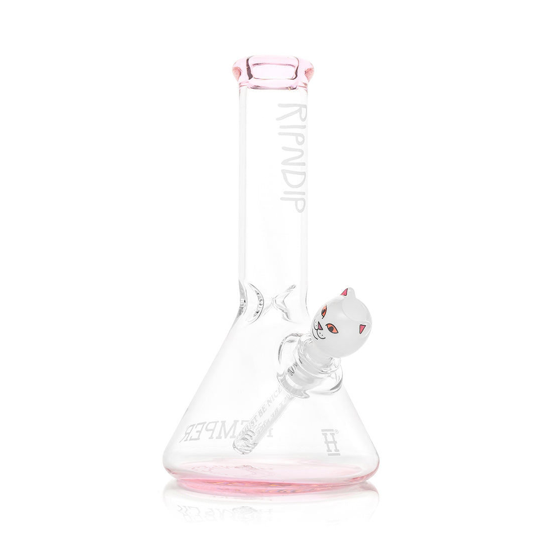 RIPNDIP Lord Nermal Pink Beaker Bong Kit | HEMPER