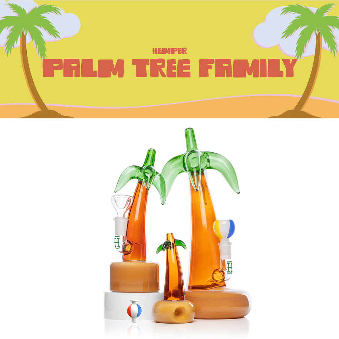 Subscribe to The Hemper Palm Tree Bong | Beach Box - HEMPER