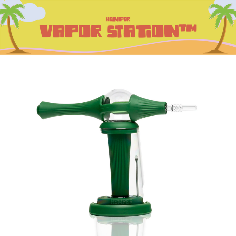 HEMPER - Palm Tree XL Bong | Beach Box