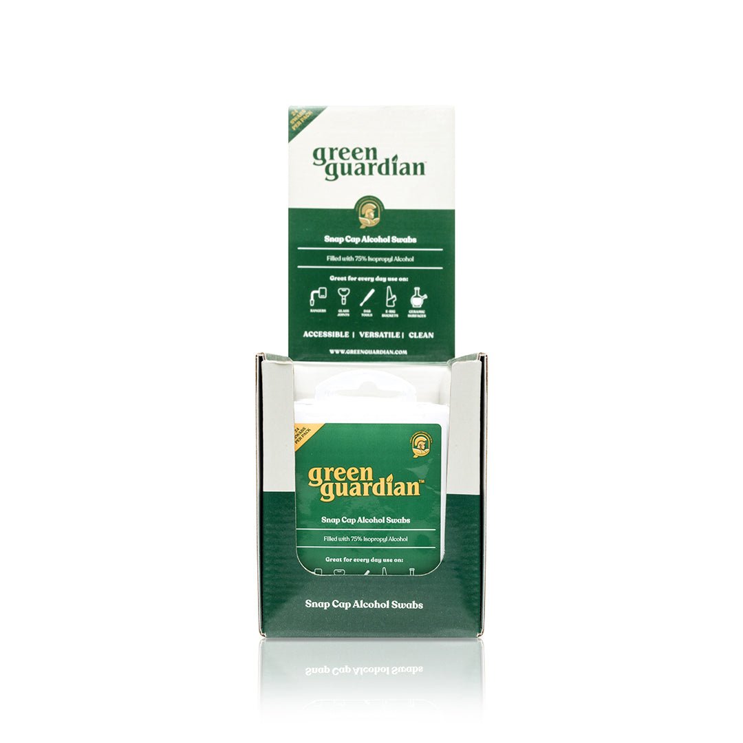 Green Guardian Snap Cap Alcohol Swabs – HEMPER