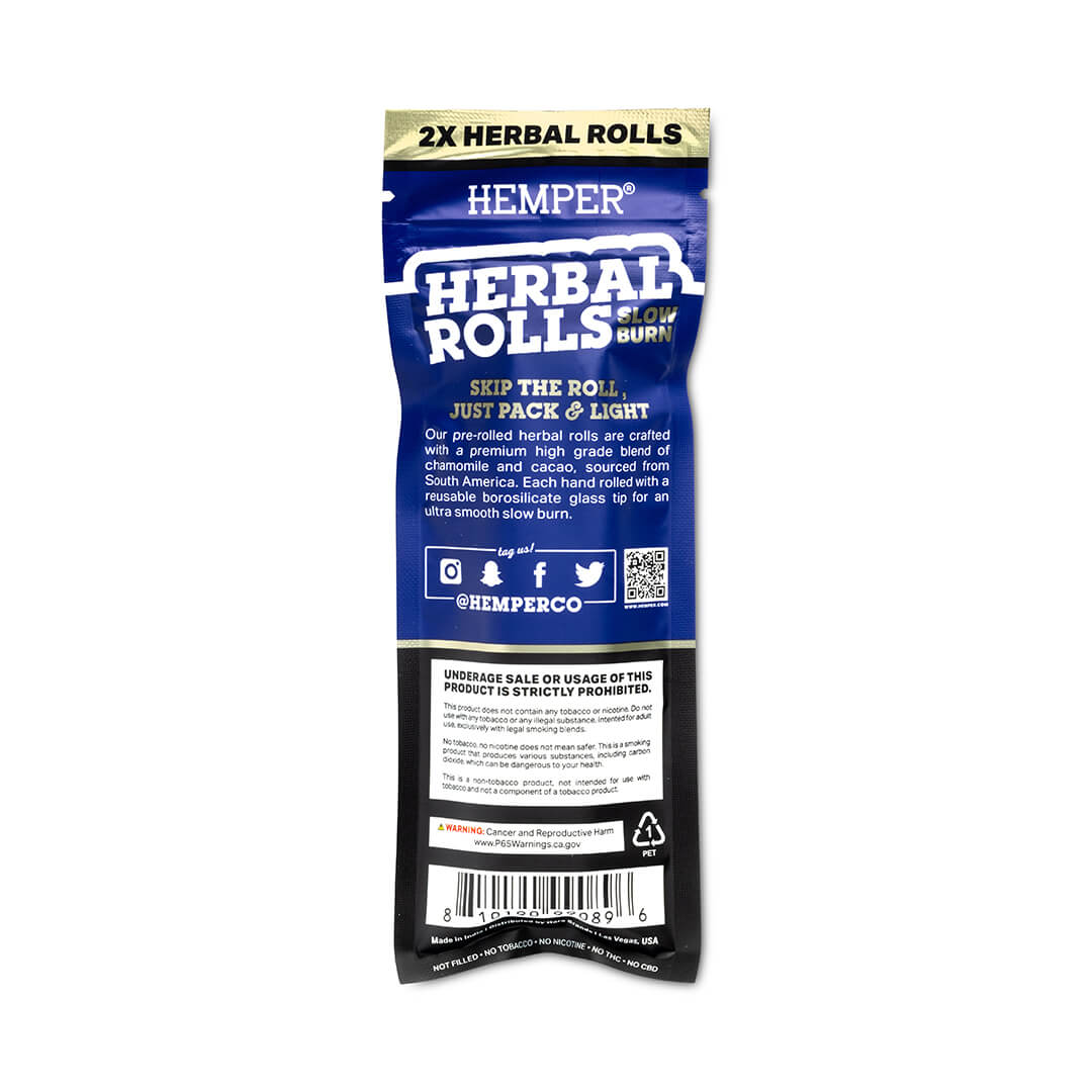 Glass-Tipped Herbal Rolls - Wild Berry – HEMPER
