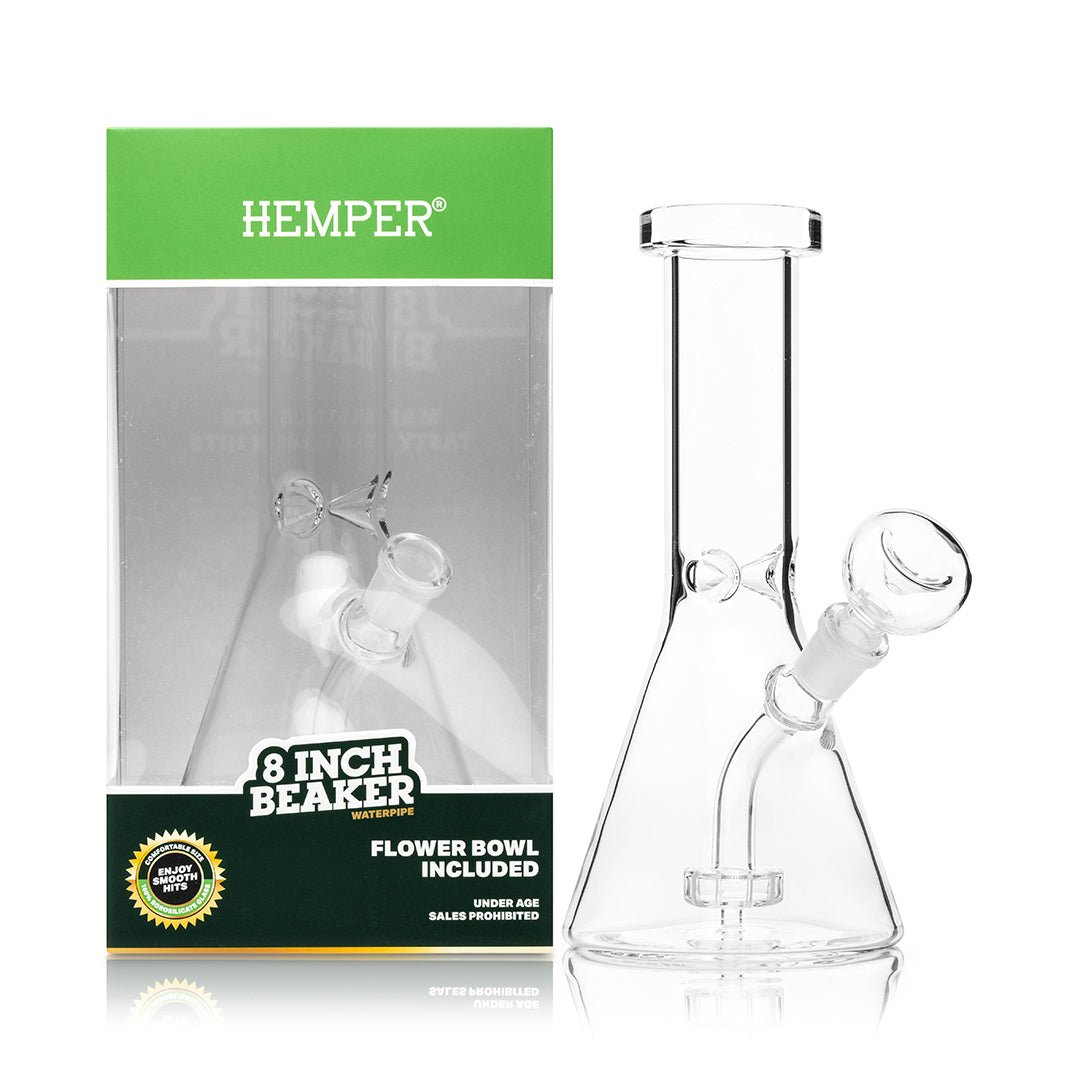 8" Beaker Bong – HEMPER