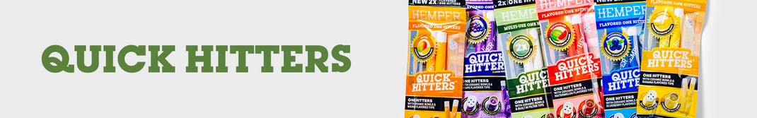 HEMPER Quick Hitters - Multi-Use Disposable One Hitters