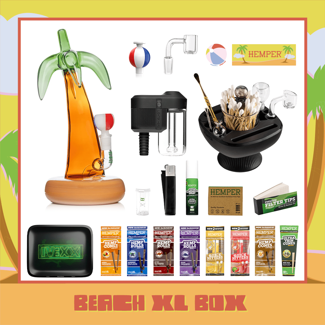 Beach Palm Tree XL Bong Box – HEMPER