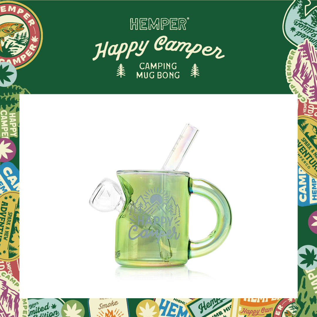 Happy Camper Campfire Mug Bong Box – HEMPER