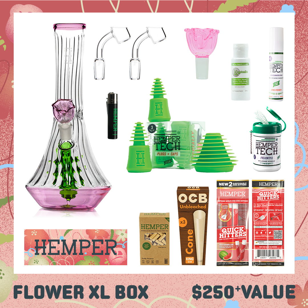 HEMPER - Flower Bong XL Box