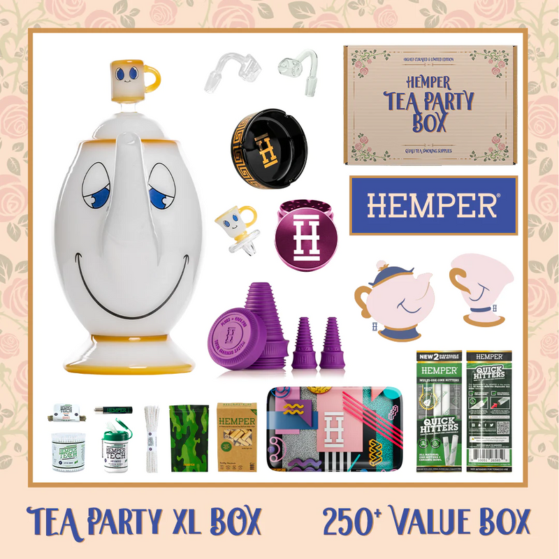 HEMPER - Tea Pot XL Bong Box