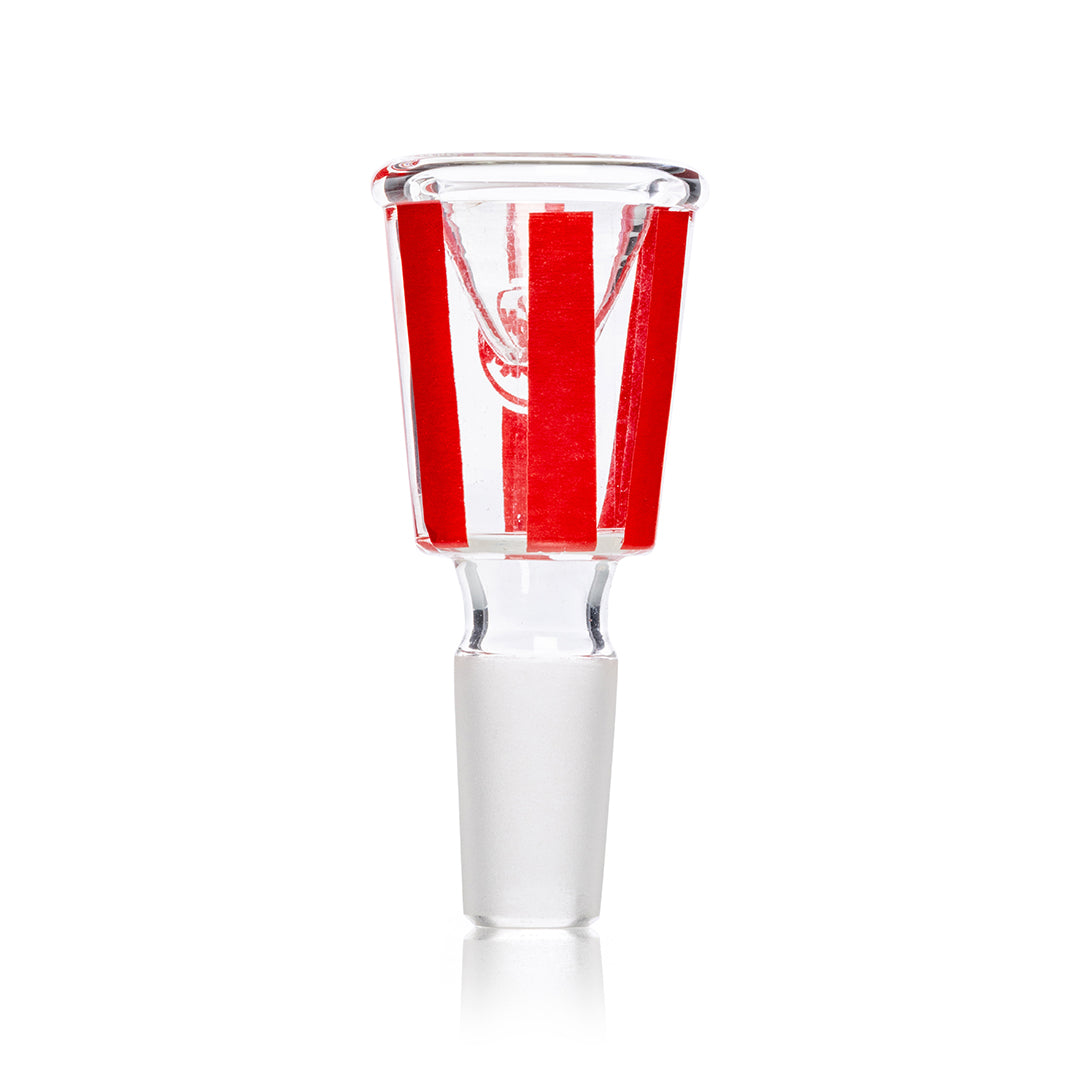 Popcorn Glass Flower Bowl | 14mm Male Joint - HEMPER