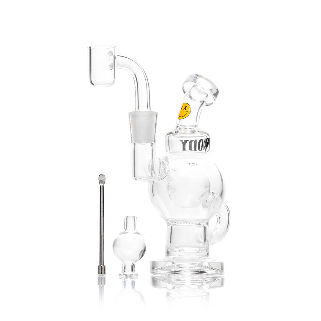 Goody Glass - Orbit Mini Dab Rig 4-Piece Kit - HEMPER
