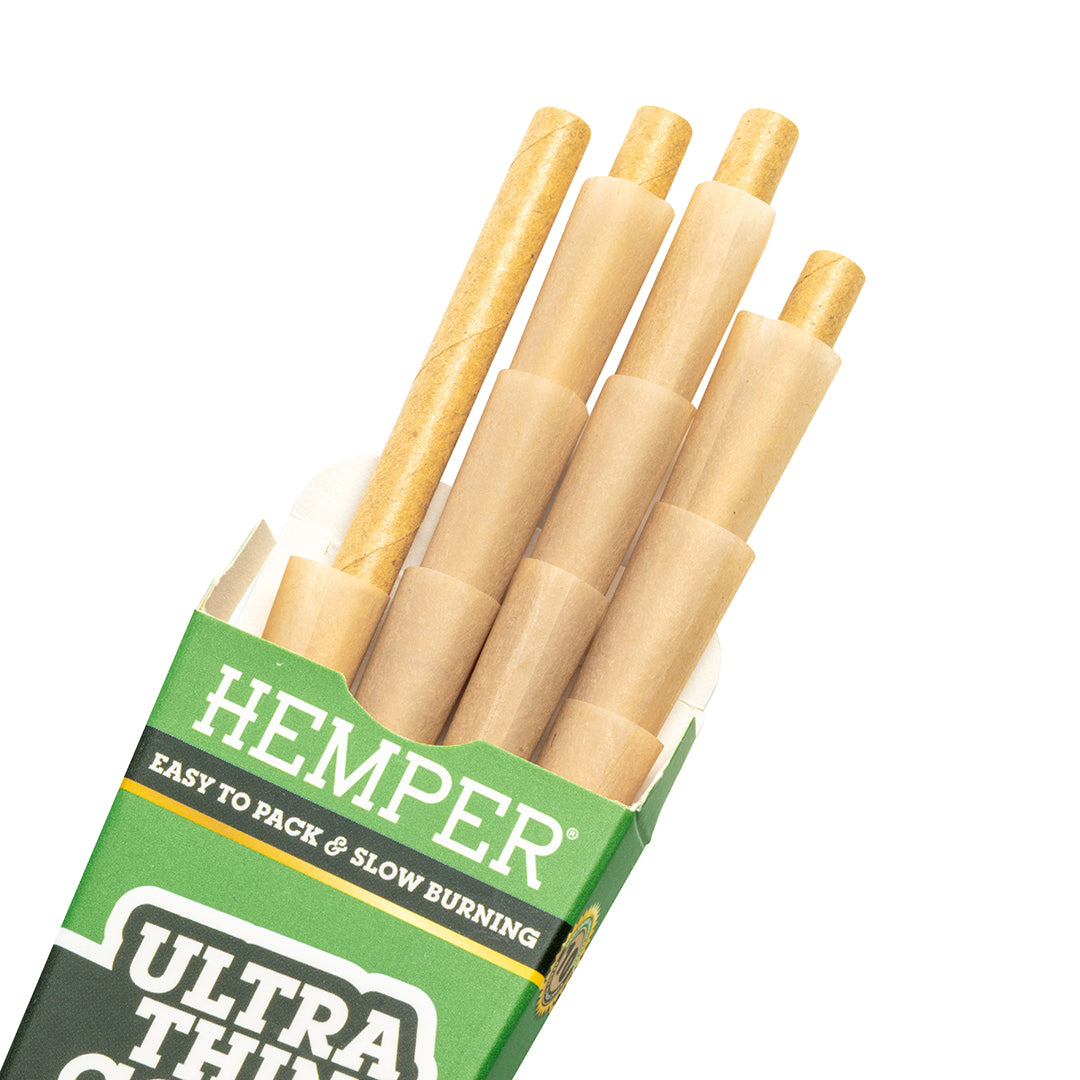 Ultra Thin Mini Size Pre-Rolled Cones French Unbleached Paper - 10 Pk ...