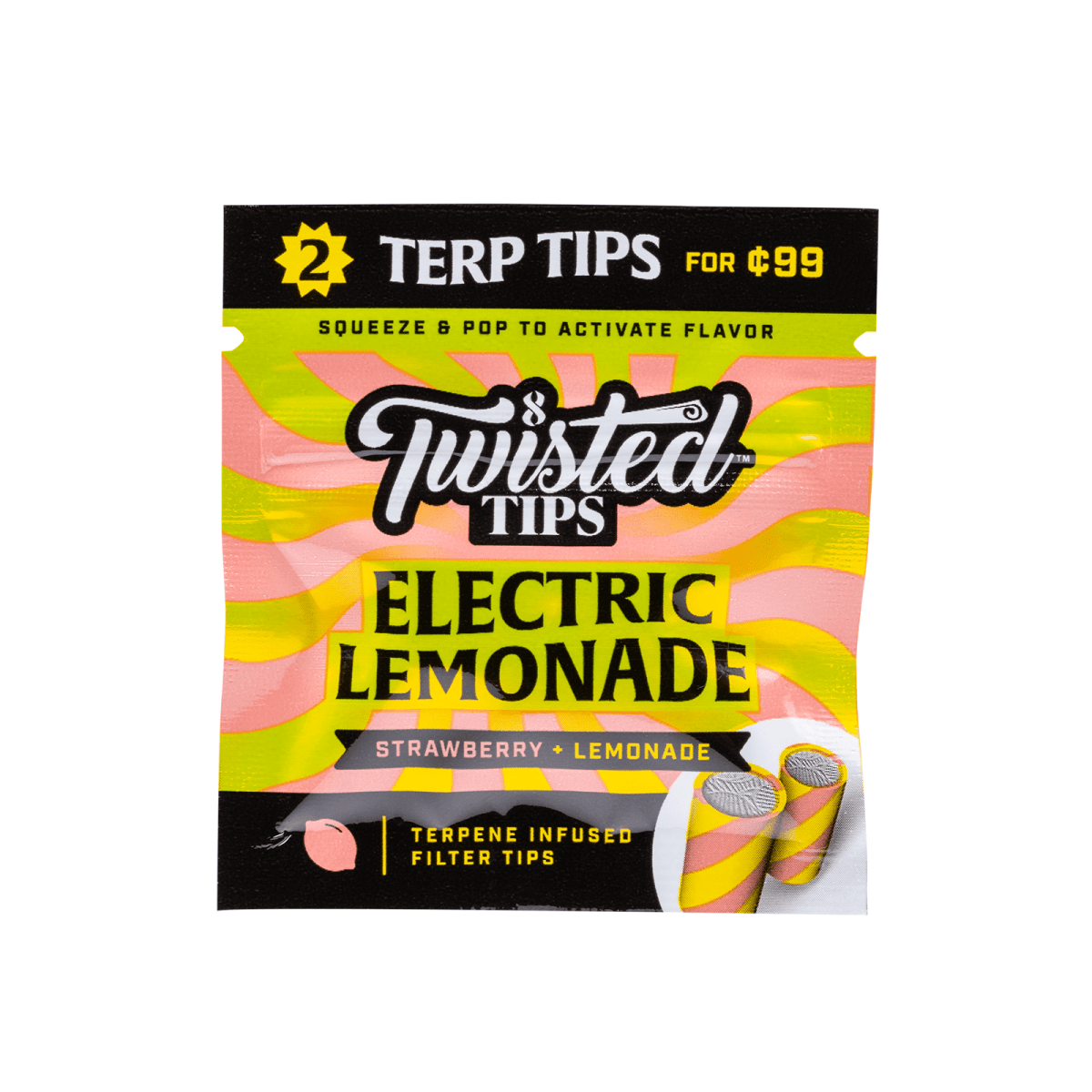 Twisted Hemp - Terpene Infused Filter Tips - HEMPER