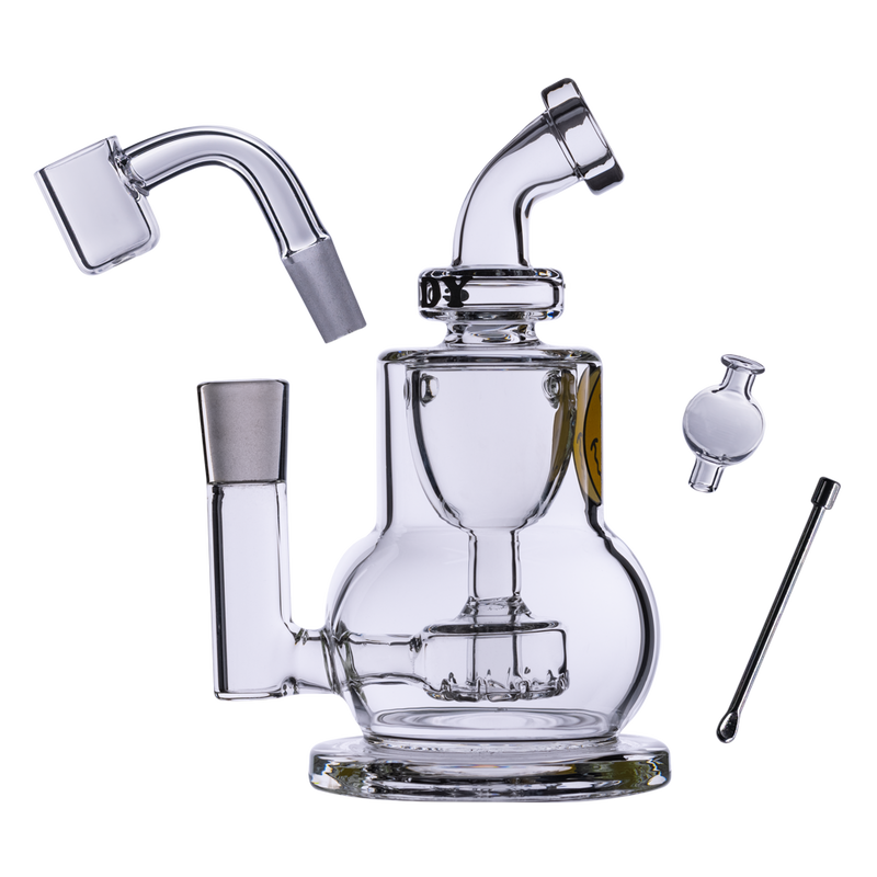 Goody Glass - The Chief Mini Dab Rig 4-Piece Kit - HEMPER
