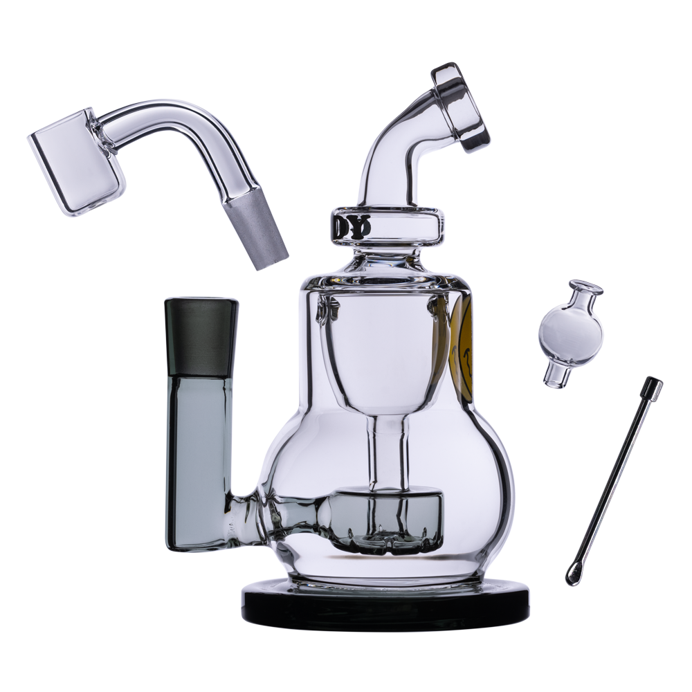 Goody Glass - The Chief Mini Dab Rig 4-Piece Kit - HEMPER