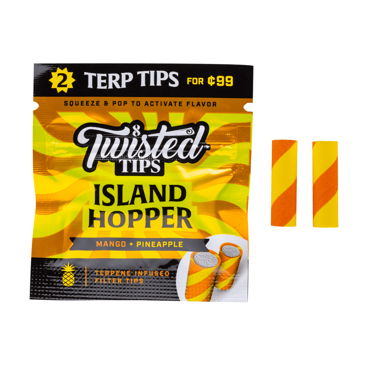 Twisted Hemp - Terpene Infused Filter Tips - HEMPER