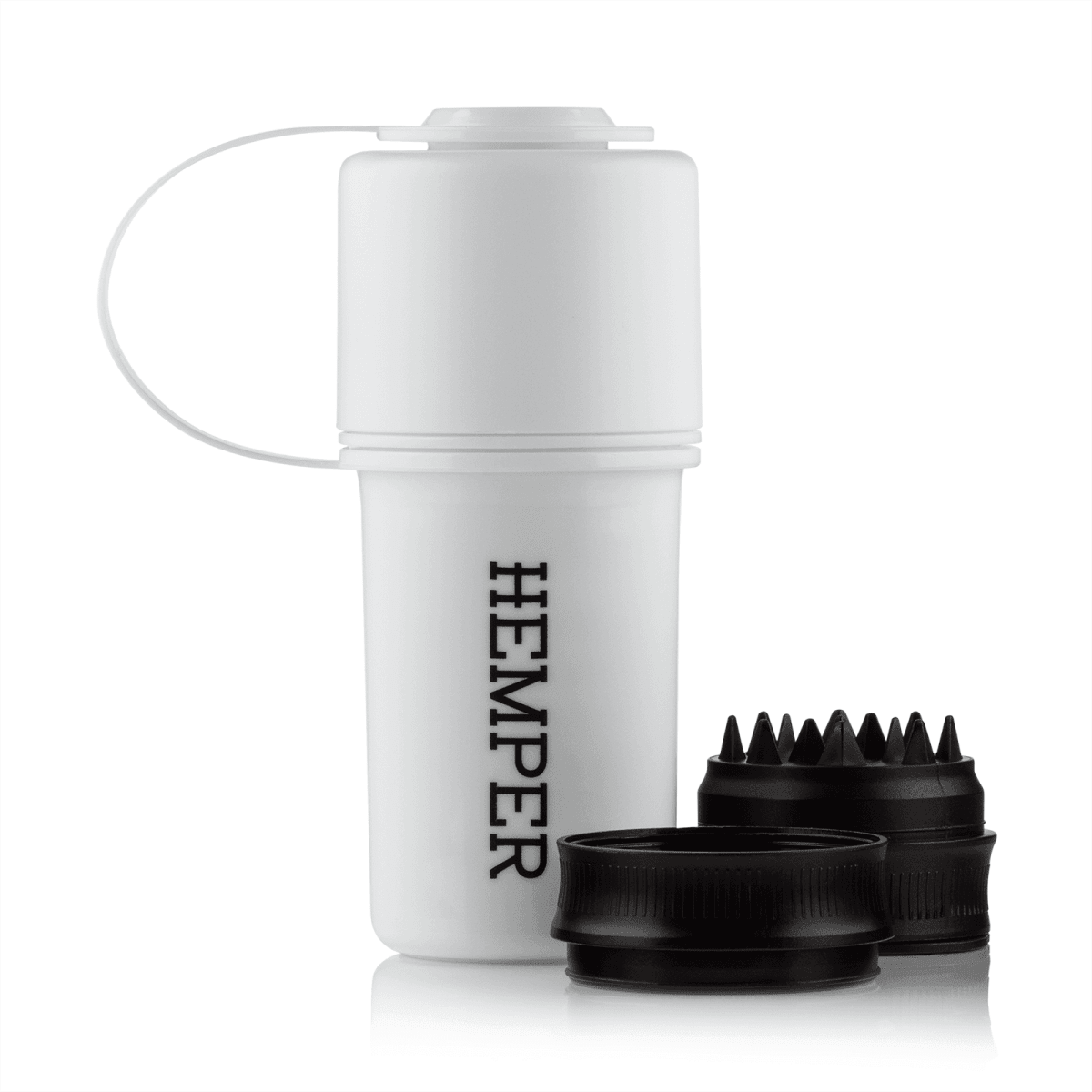 The HEMPER Keeper™ 3-in-1 Grinder & Stash Storage