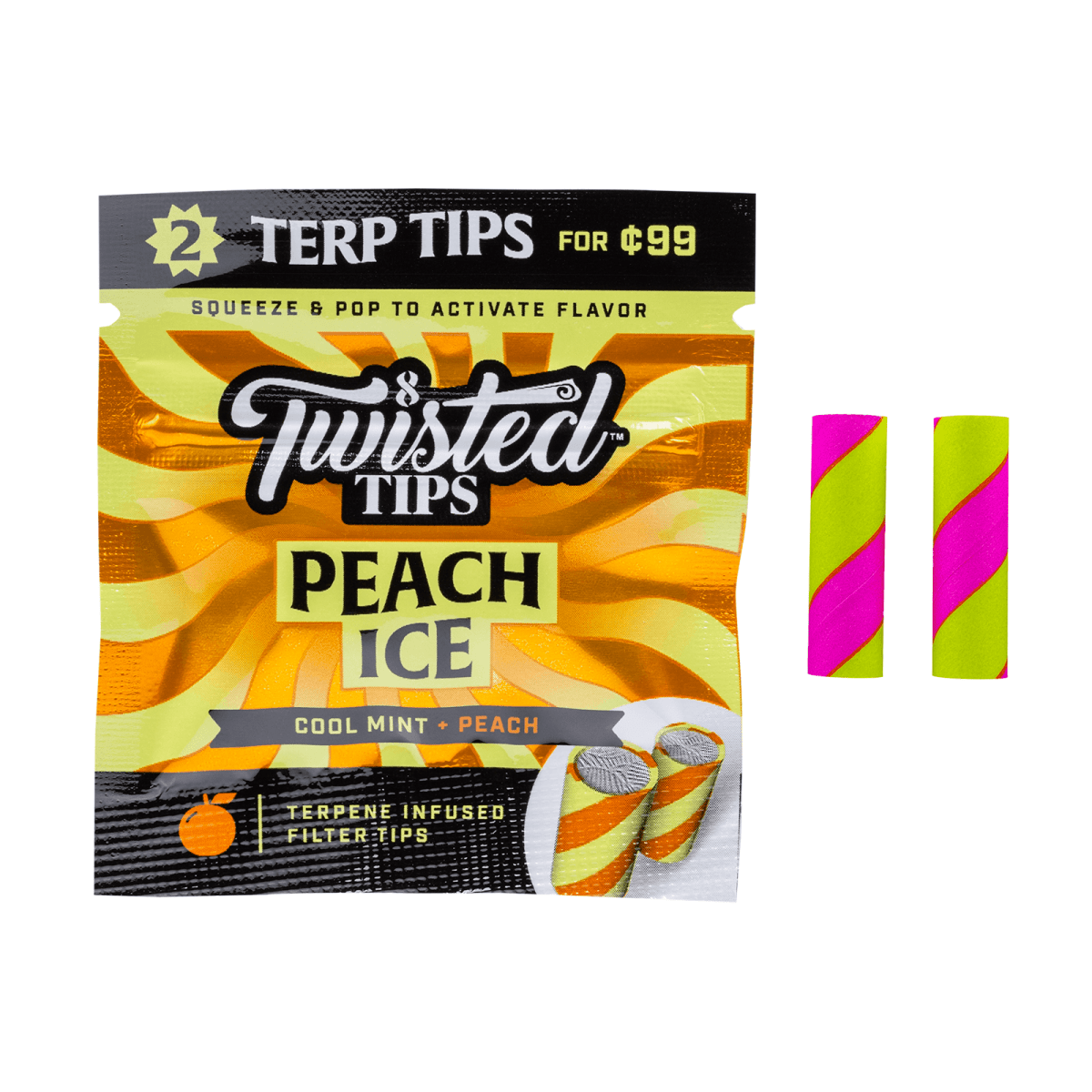 Twisted Hemp - Terpene Infused Filter Tips - HEMPER