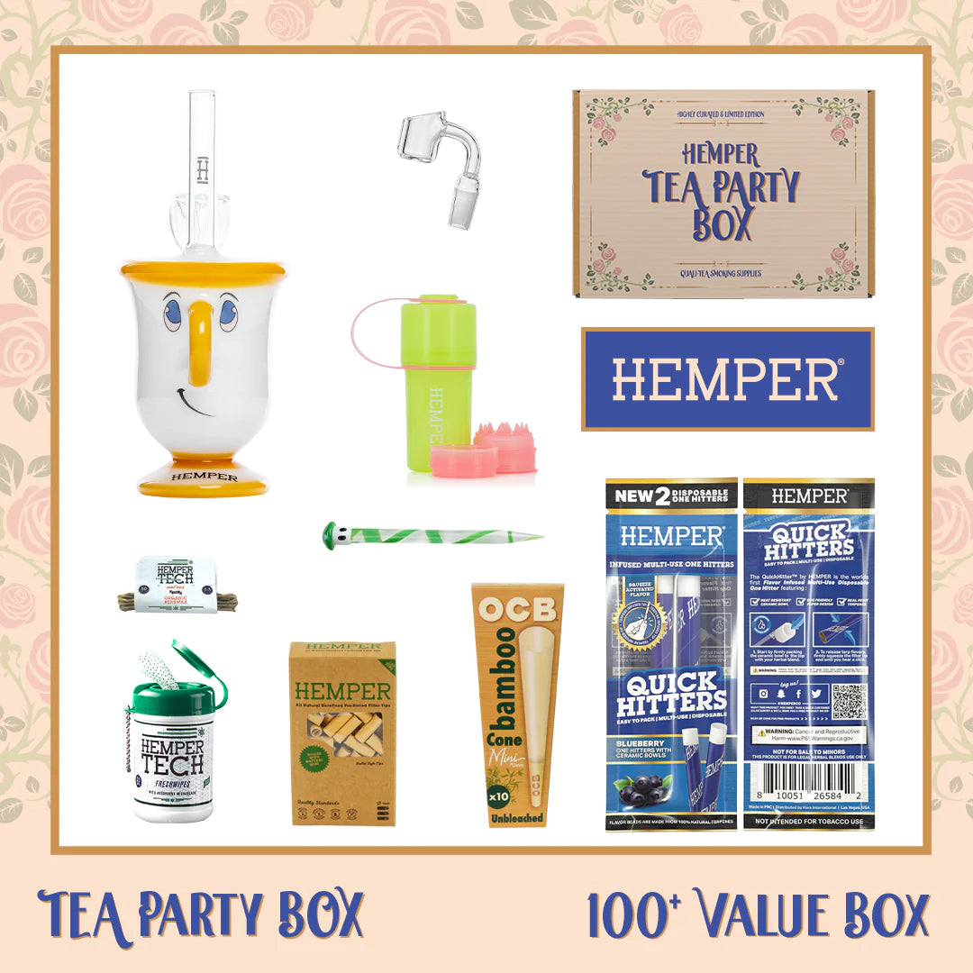 HEMPER - Tea Cup Bong Box