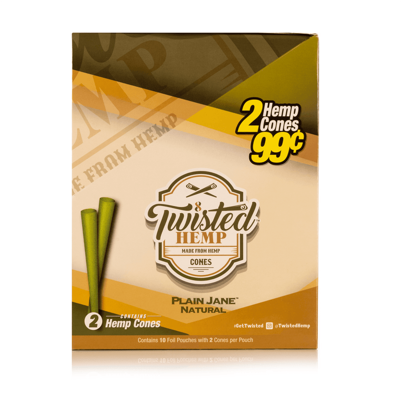 Twisted Hemp - Hemp Cones - HEMPER