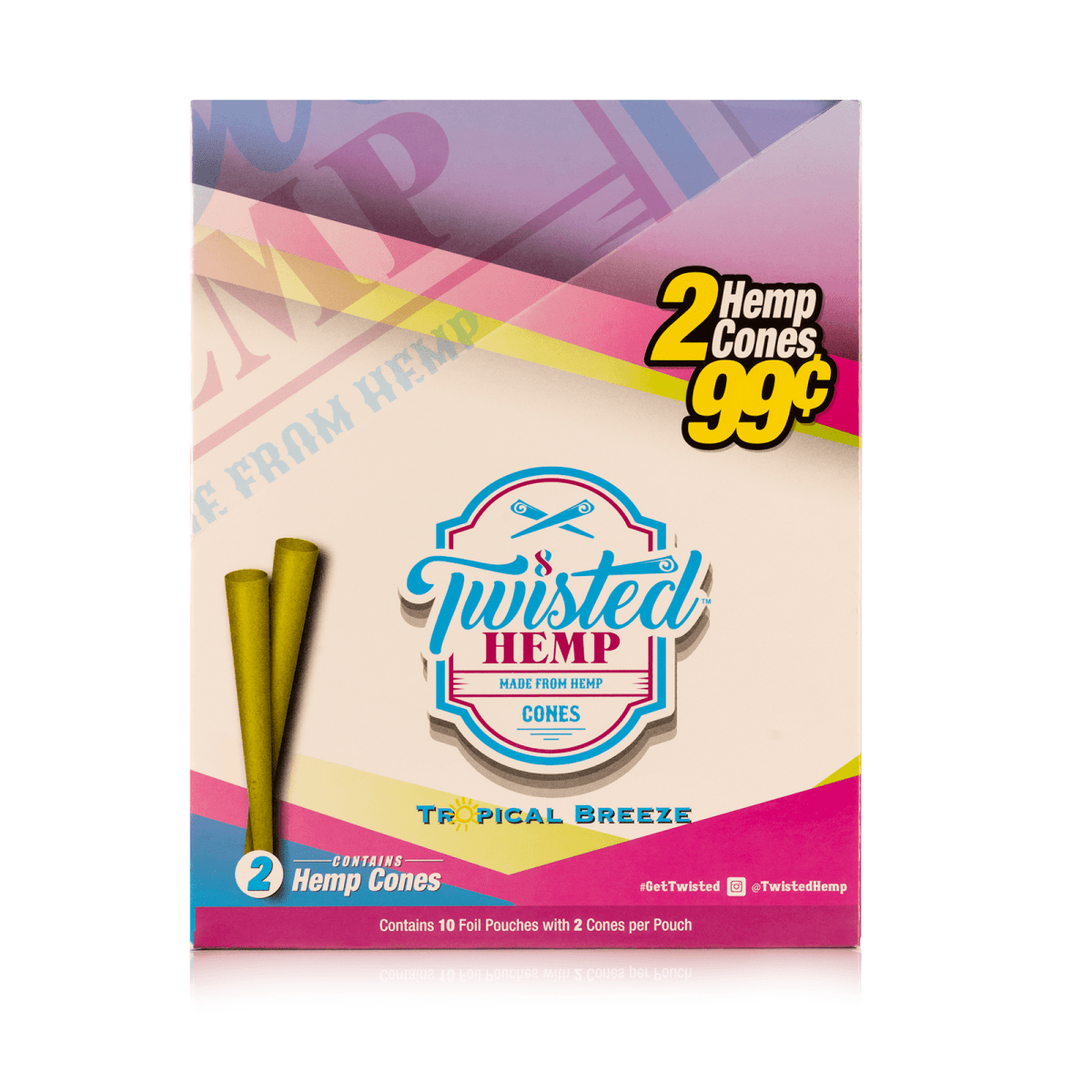 Twisted Hemp - Hemp Cones - HEMPER