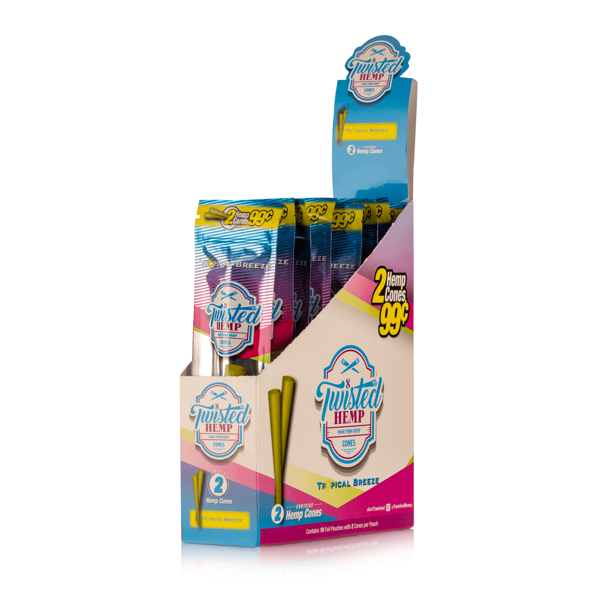 Twisted Hemp - Hemp Cones - HEMPER